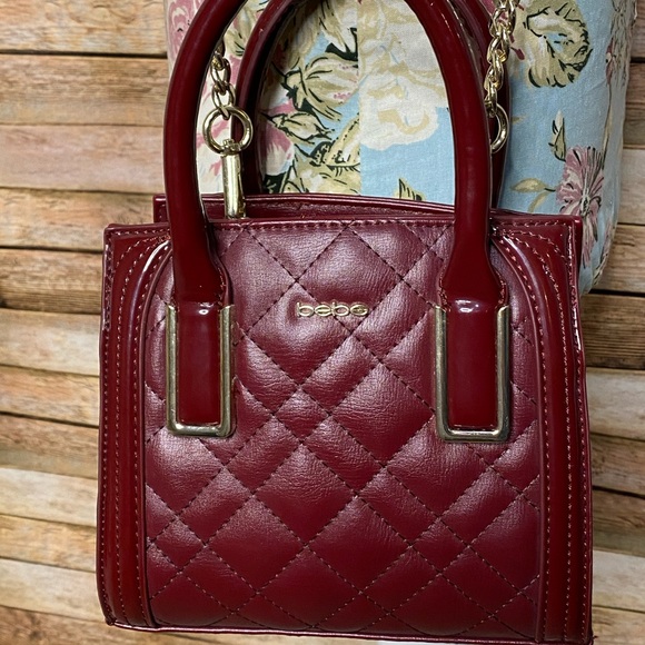bebe | Bags | Bebe Crossbody Bag Maroon | Poshmark